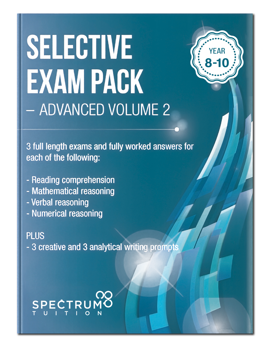 The Ultimate Selective Schools Preparation Bundle – Spectrum Tuition ...