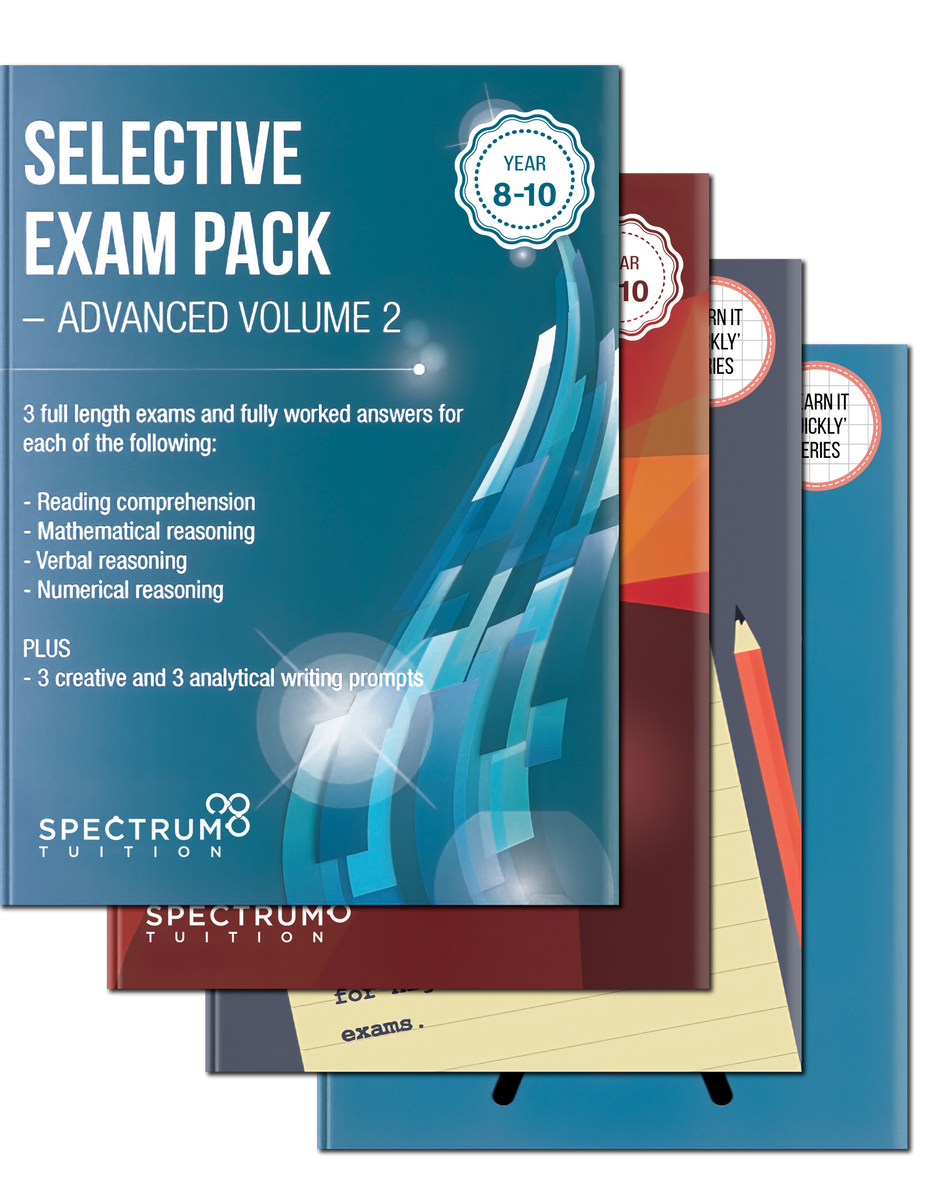 The Ultimate Selective Schools Preparation Bundle – Spectrum Tuition ...