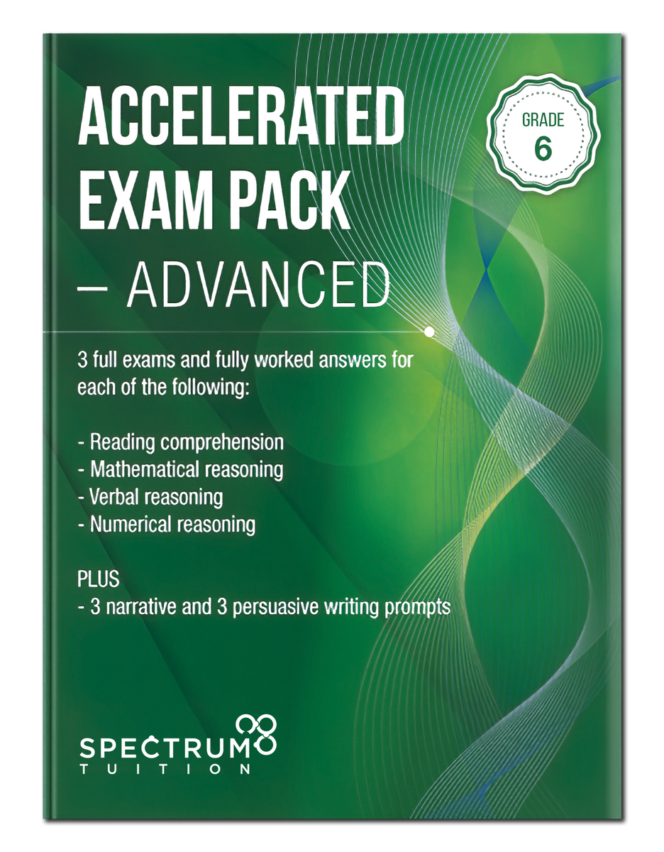 Accelerated Exam Pack - Advanced – Spectrum Tuition Digital Shop